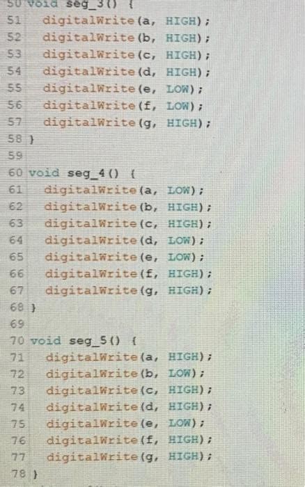 8 9 Void Setup I 10 Pinmode A Output 11