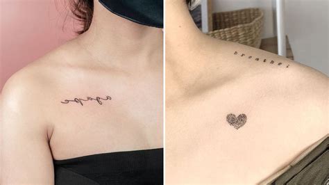 Tattoo Designs For Girls Collarbone 15 Collarbone Tattoo Ideas For