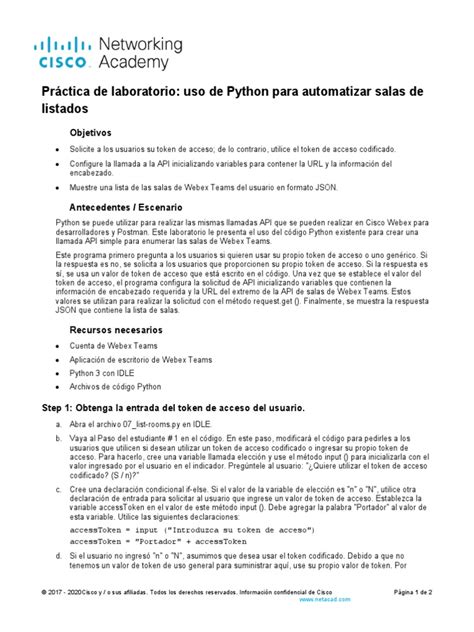 2323 Lab Using Python To Automate Listing Rooms Enes Pdf
