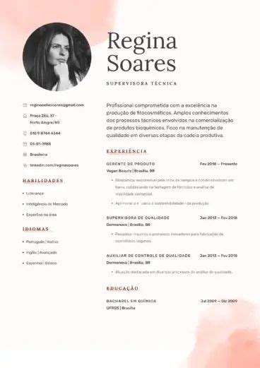 Curriculo Simples Para Preencher OnlineCV In 2024 Curriculum Vitae
