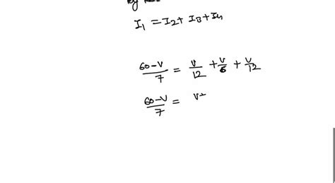 solved use kirchhoff s rule to find i1 i3 and v2