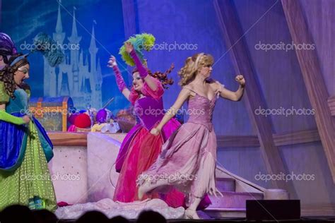 Mean Stepmother And Stepsisters Tear Off Dress Cinderella Pink Dress