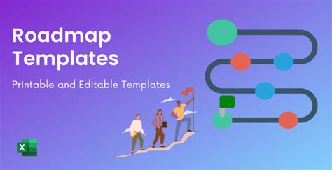 Roadmap Templates Collection Editable Printable