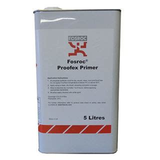 Fosroc Proofex Primer Lt Tin Building Supplies Northern IrelandMurdock Builders Merchants