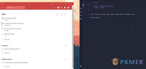 Obsidian 插件：todoist Sync Plugin