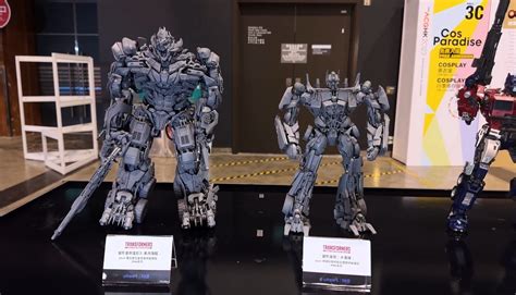 Acghk 2023 Yolopark Dmk Dark Of The Moon Megatron And Pmk Optimus Prime