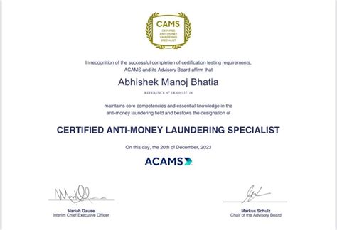 Abhishek Bhatia Camsmba On Linkedin After Dedicated Effort