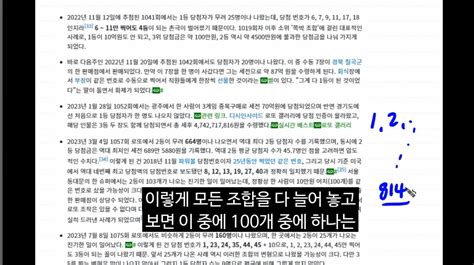 이번 로또 주작설에 주작이 아니라고 말해주는 수학자 유투버 유머 움짤 이슈 에펨코리아