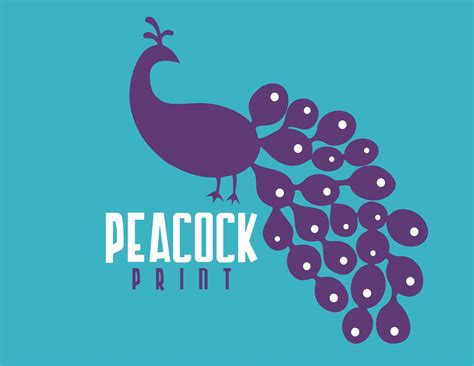 Peacock Print Home