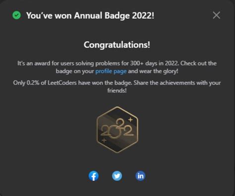 Harsh Gupta On Linkedin Leetcode Annualbadge Happynewyear2023