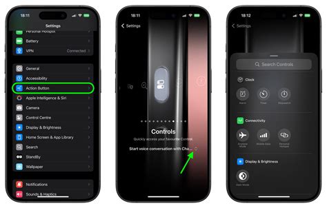 assign control center functions to your iphone s action button macrumors