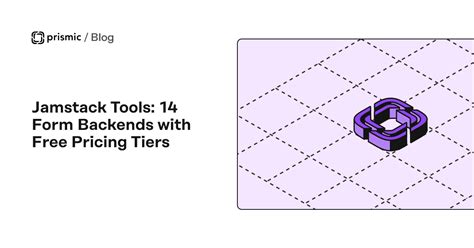Jamstack Tools 14 Form Backends With Free Pricing Tiers
