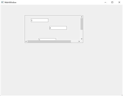 Qscrollarea（ui设计师）简单使用滚动条qscrollarea的使用 Csdn博客