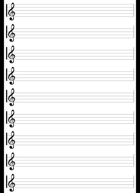 Printable Blank Sheet Music Free Weve Put Together Some Free Blank