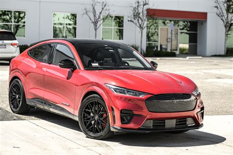 2022 Ford Mustang Mach E On 20x8 5 Rohana Rfx17 Gloss Blac… Flickr