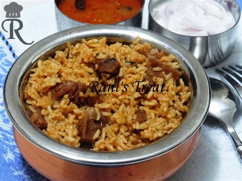 Rani S Treat Mutton Biryani Goat Biryani Seeraga Chamba Mutton Biryani