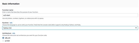 EC START STOP CRONJOB OT TRAINING Lambda GitHub Wiki