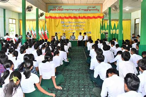 တပ်ကုန်းမြို့နယ် အမှတ် ၁ အခြေခံပညာအထက်တန်းကျောင်း၌ လူငယ်စကားဝိုင်း ကျင်းပ Information And