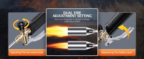 Propane Torch Weed Burner Weed Torch For Outside With 11 5ft Hose 1 800 000 Btu Blow Torch
