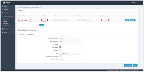 How To Configure Rak V1 Gateways In Built In Network Mode Rakwireless Learn