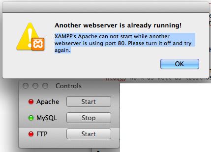 Php Xampp Localhost Loads But XAMPP S Apache Can Not Start While