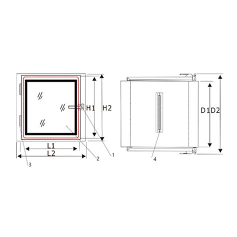 Negative Pressure Pass Through Box With Arc Design Gmp Standard For