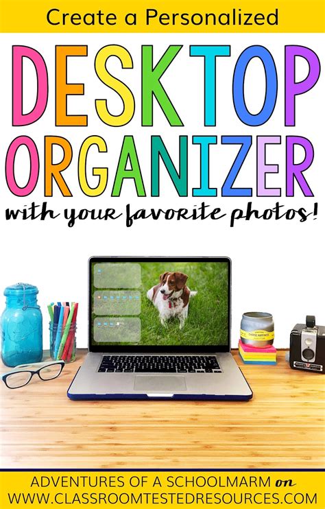 DIY Personalized Photo Desktop Organizer Classroom Tested Resources