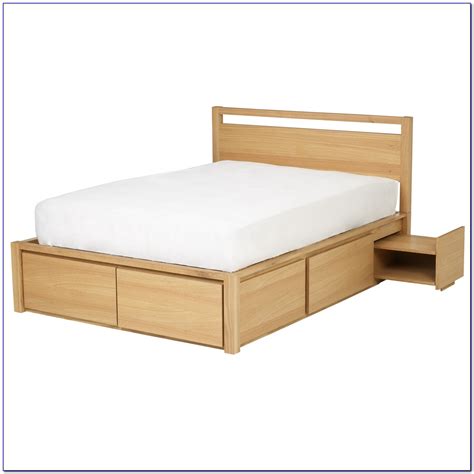 Full Size Storage Bed No Headboard Headboard Home Design Ideas