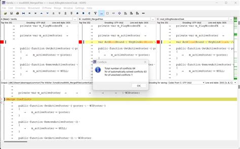 Mod Merge Error Help Needed Rwitcher3mods