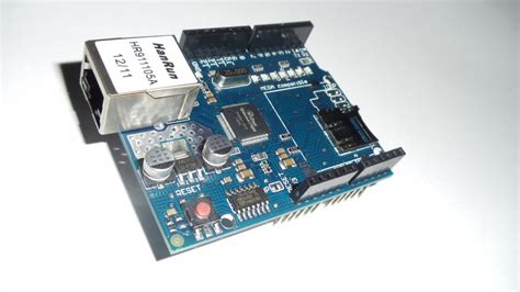 Shield Para Arduino Ethernet Wiznet W5100 Ethernet Slot Cartao Cinestec