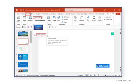 How To Work With Screenshots In Powerpoint