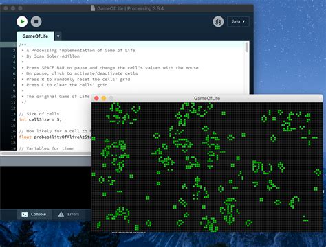 Is Processing Java Bonnie Eisenman