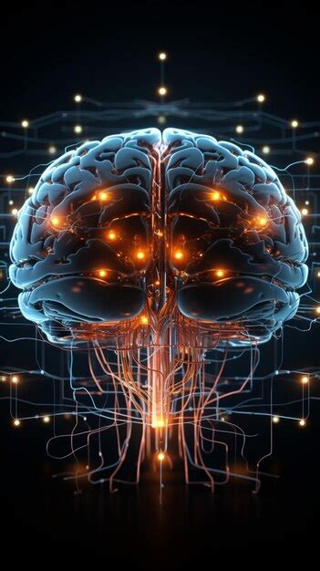 Premium Ai Image Artificial Intelligence Digital Concept With Brain Shape