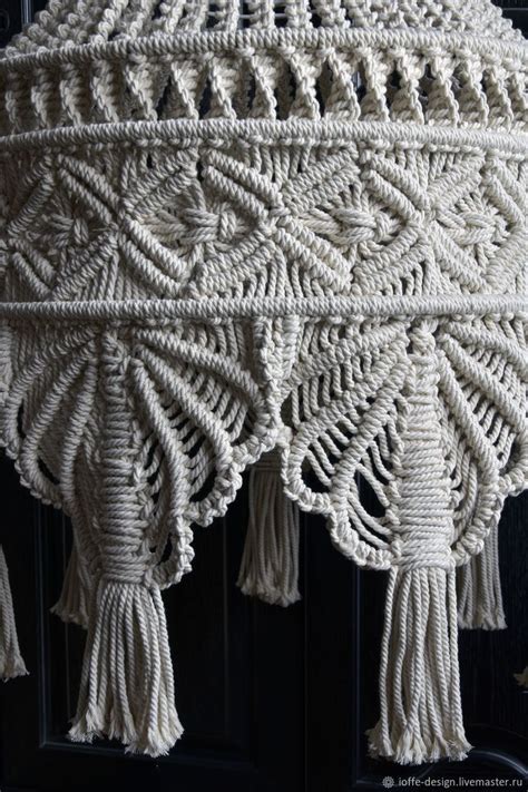 Светильники Макраме светильник ручной работы в интернет магазине на Ярмарке Мастеров