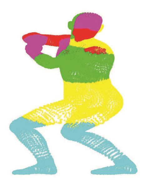 Different Gesture Of The Human Body Model Segmentation Results Using