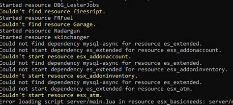 Helped Needed With Mysql String Error Server Discussion Cfxre Community