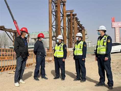 中卫执法大队深入开展在建工程监管工作