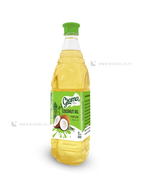 Coconut Oil Bottle Label Design At Marlene Walsh Blog