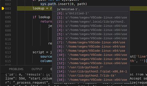 Vs Code Adds The Names Of Unsaved Files To Syspath In The Completions Process · Issue 677