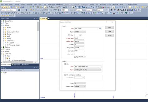 Micromine For Beginners How To Display String File In Micromine