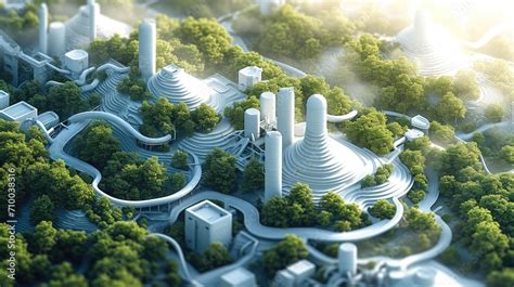 High Quality 3d Detailed Photorealistic Data Analytics Tool Capturing Emission Data To Achieve