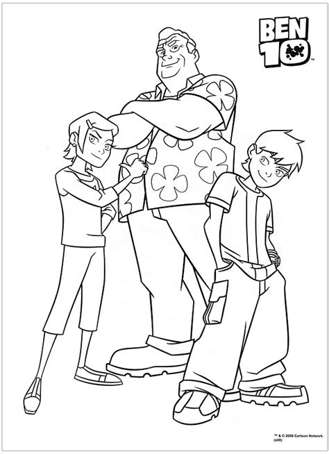 Storebg Бен 10 Комплект за оцветяване игра