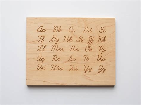 Cursive Letters Uppercase And Lowercase Alphabet