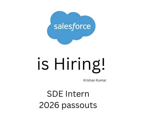 Company Name Salesforce Deepak Kumar