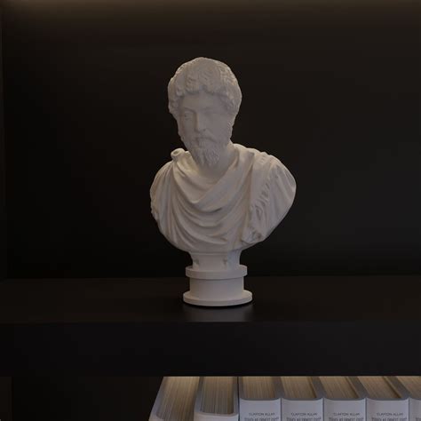Marcus Aurelius 3d Printed Stl File For Home Decor And Collectors 3d