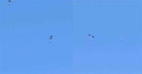 လွိုင်ကော်တွင် စစ်တပ်က ရိက္ခာနှင့် လက်နက်ခဲယမ်းများကို ဝေဟင်မှချပေးနေ