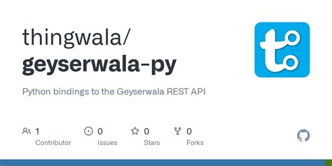 github thingwala geyserwala py python bindings to the geyserwala