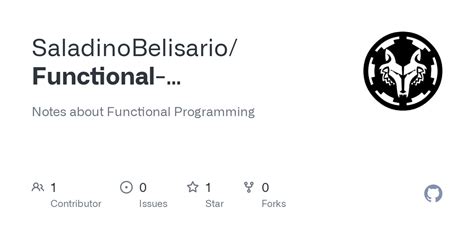 GitHub SaladinoBelisario Functional Programming Notes Notes About Functional Programming