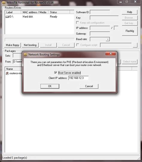 Tutorial Cara Install Mikrotik Dengan Netinstall ~ Bermain Code