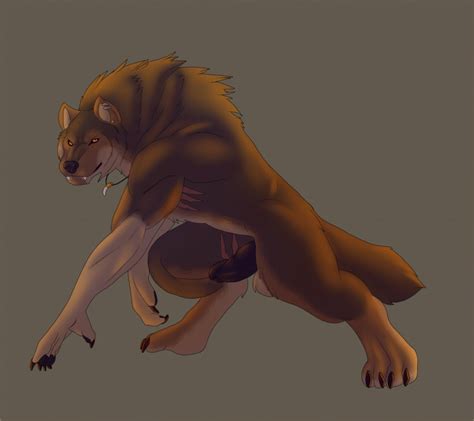 Rule 34 Anthro Biceps Black Nose Canine Fangs Male Male Only Muscles